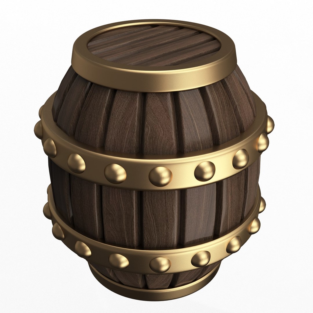 3D Crate Barrel And Chest Treasure Collection - TurboSquid 2307066