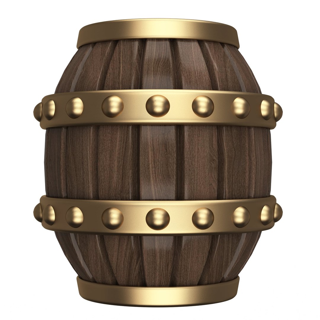 3D Crate Barrel And Chest Treasure Collection - TurboSquid 2307066