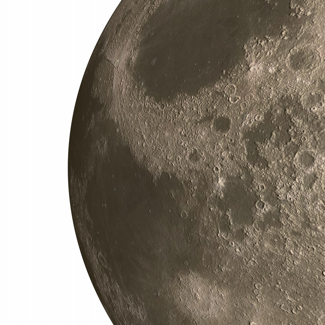Free Moon 3d Model