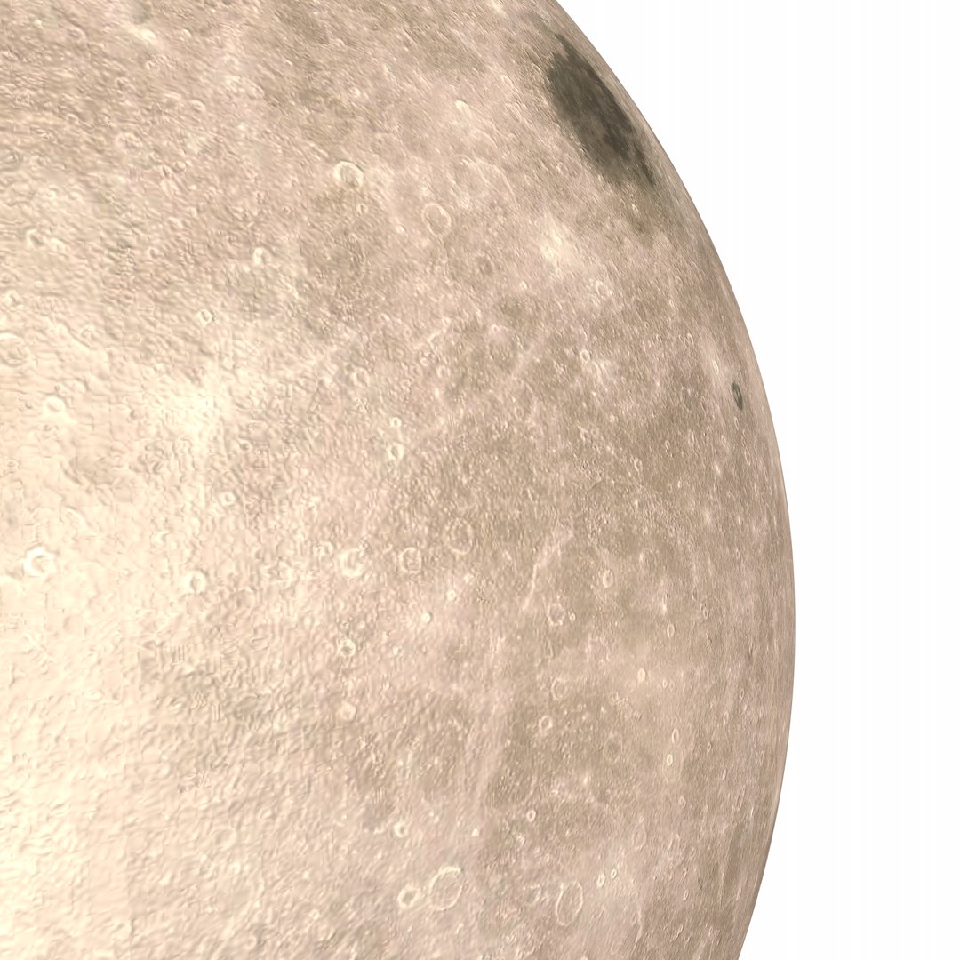 Free Moon 3d Model