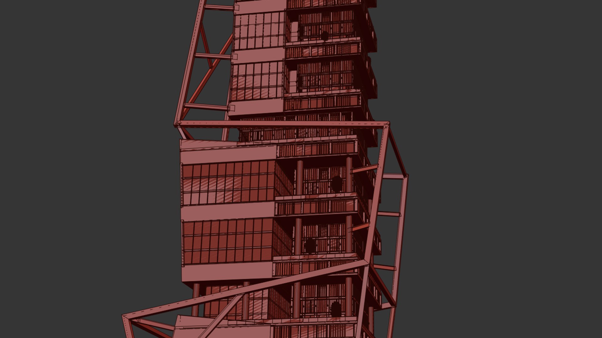 Future Tower Model - TurboSquid 2105221