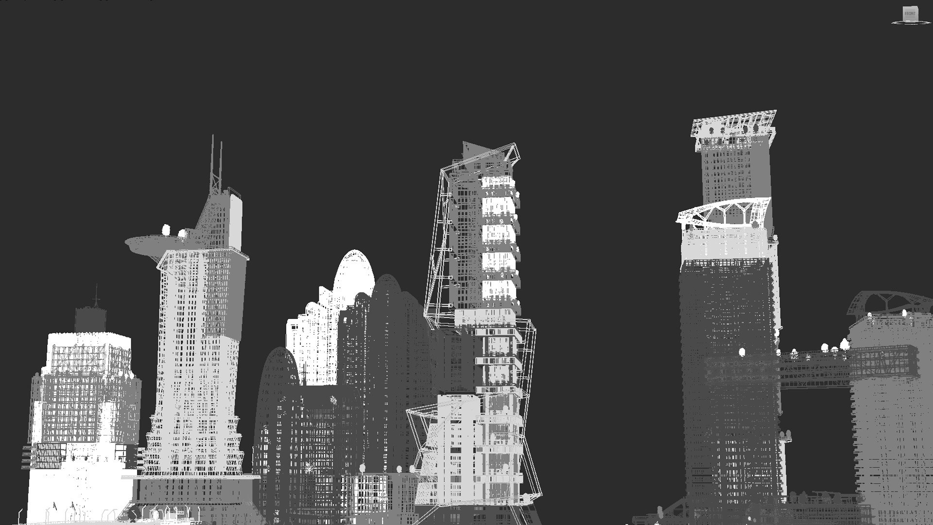 Future Tower Model - TurboSquid 2105221