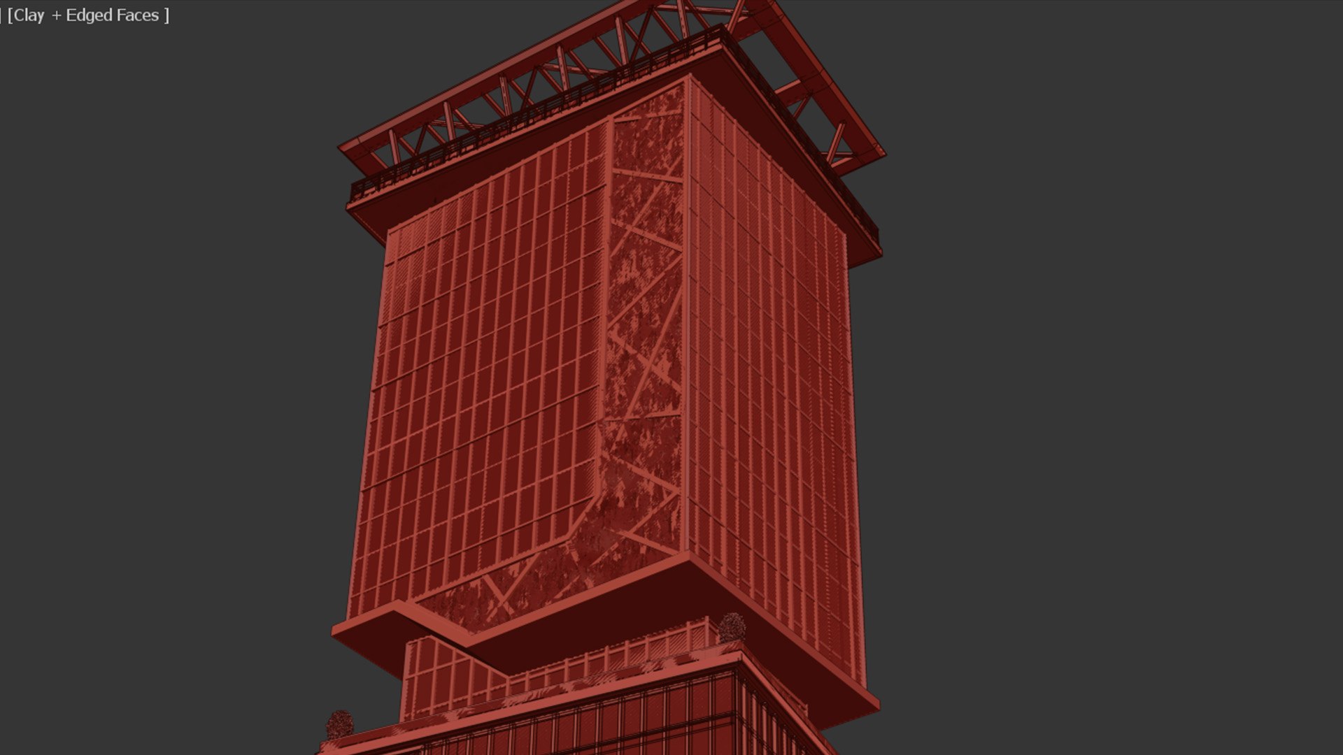 Future Tower Model - TurboSquid 2105221