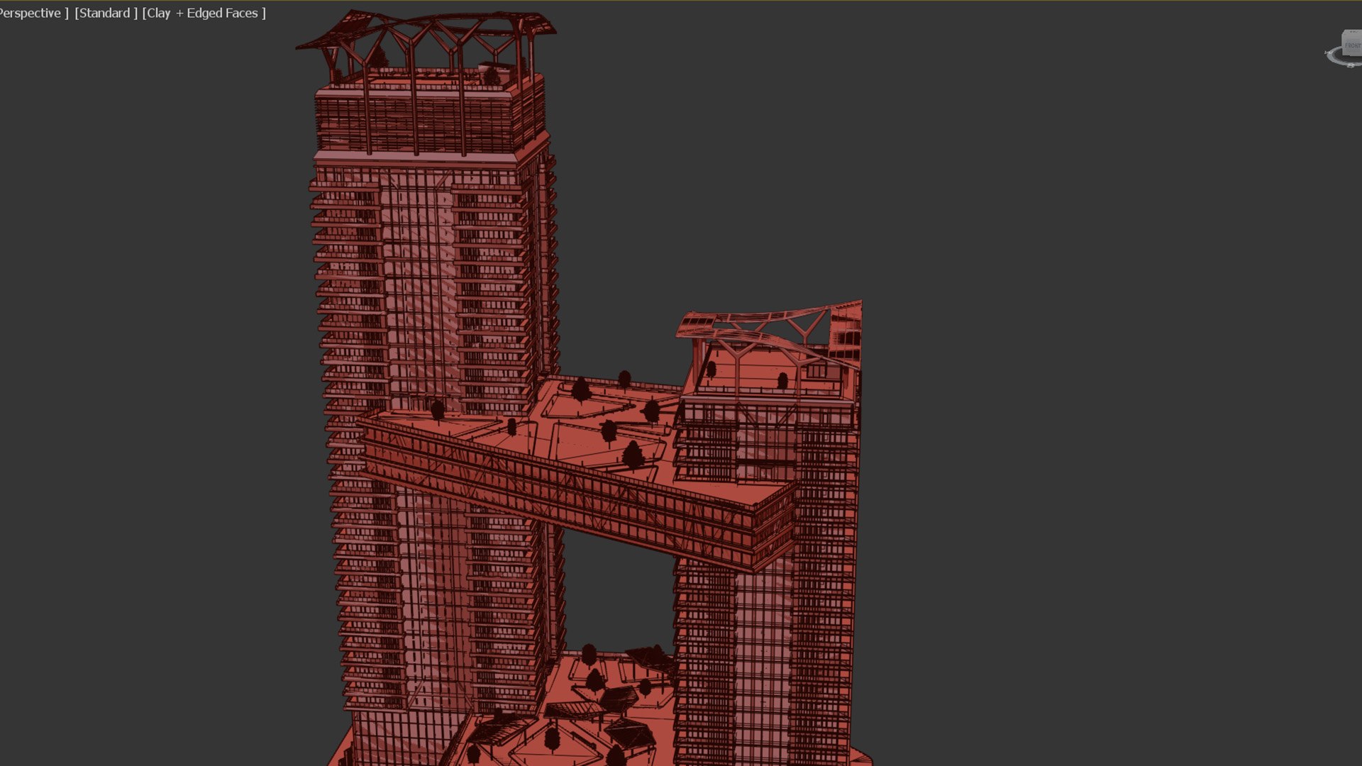 Future Tower Model - TurboSquid 2105221