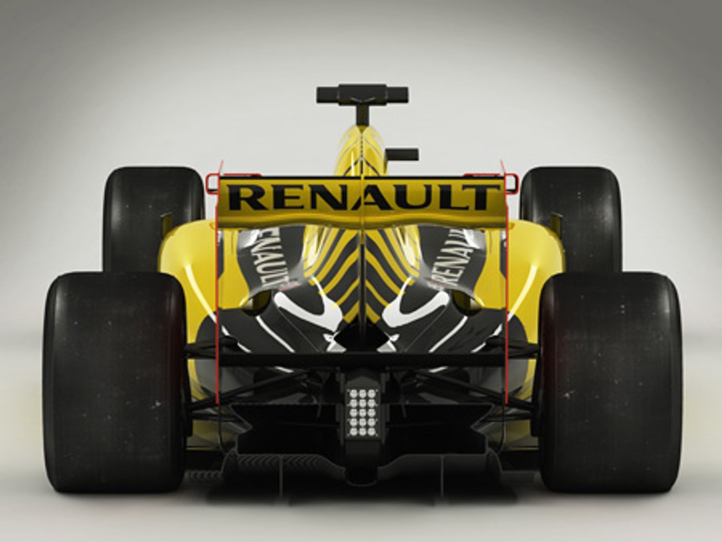 3d Model Renault F1 2010