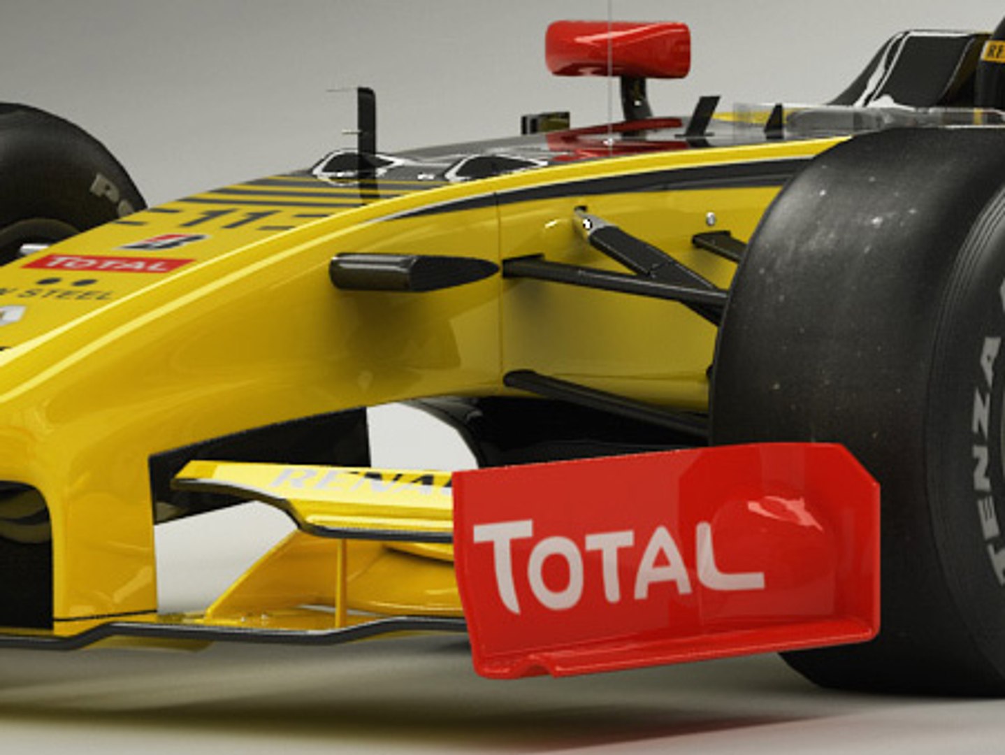 3d Model Renault F1 2010
