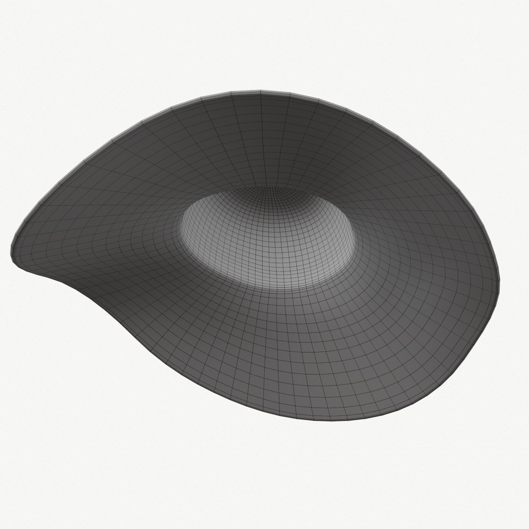 3D Sun Hat Model - TurboSquid 1543193