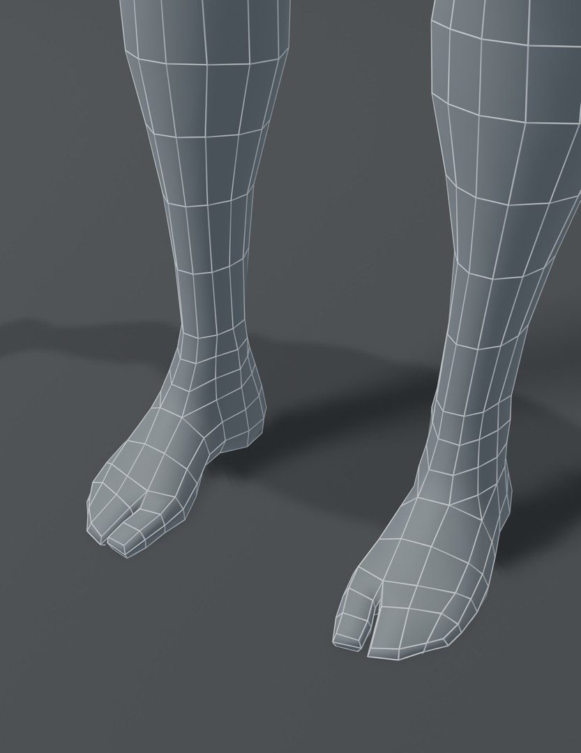 Superhero Female Body Base Mesh 3D Model - TurboSquid 1525203
