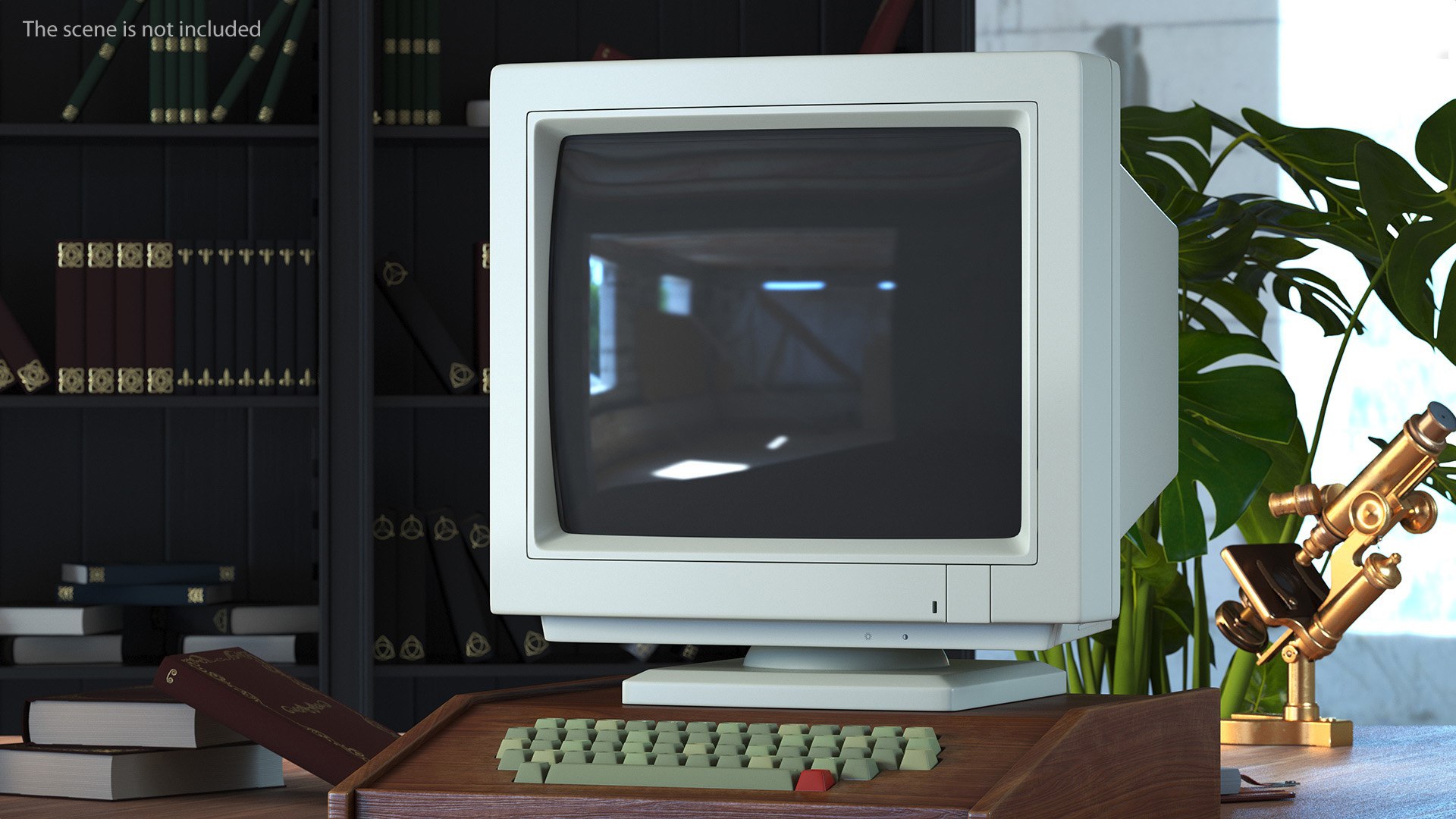 Vintage CRT Monitor 3D - TurboSquid 2189368
