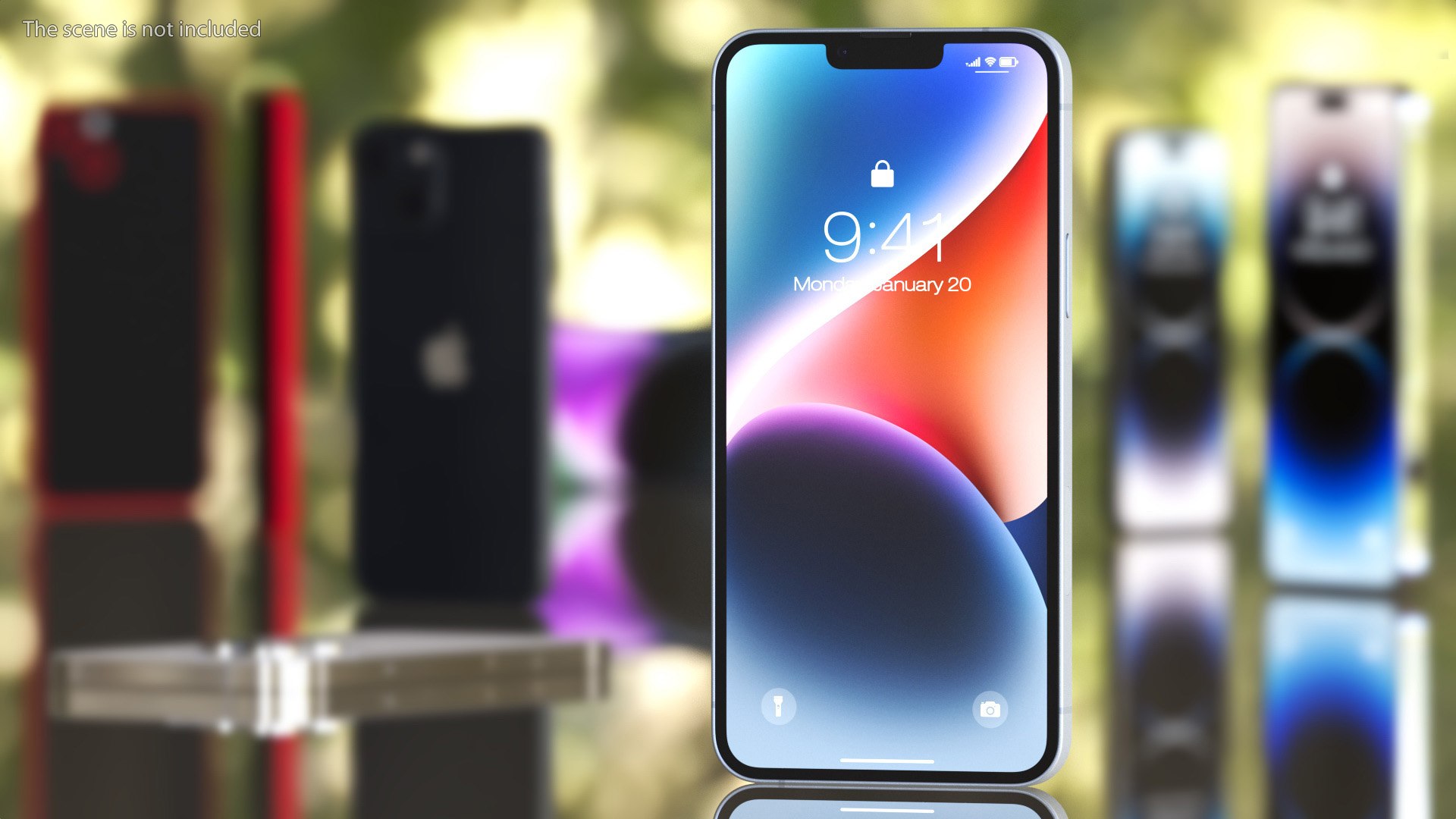 Apple IPhone 14 Plus Blue 3D Model - TurboSquid 1980795