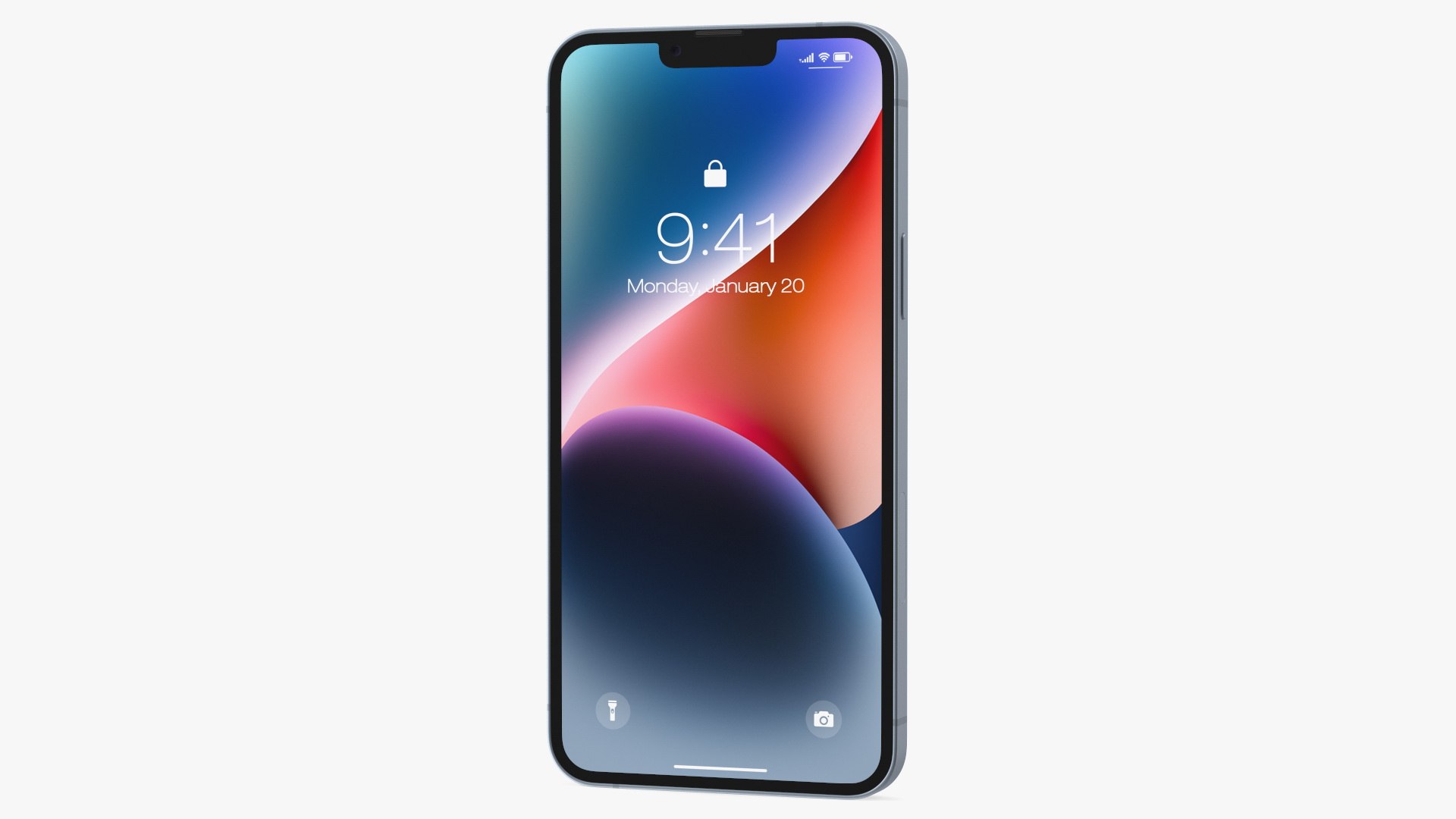 Apple IPhone 14 Plus Blue 3D Model - TurboSquid 1980795