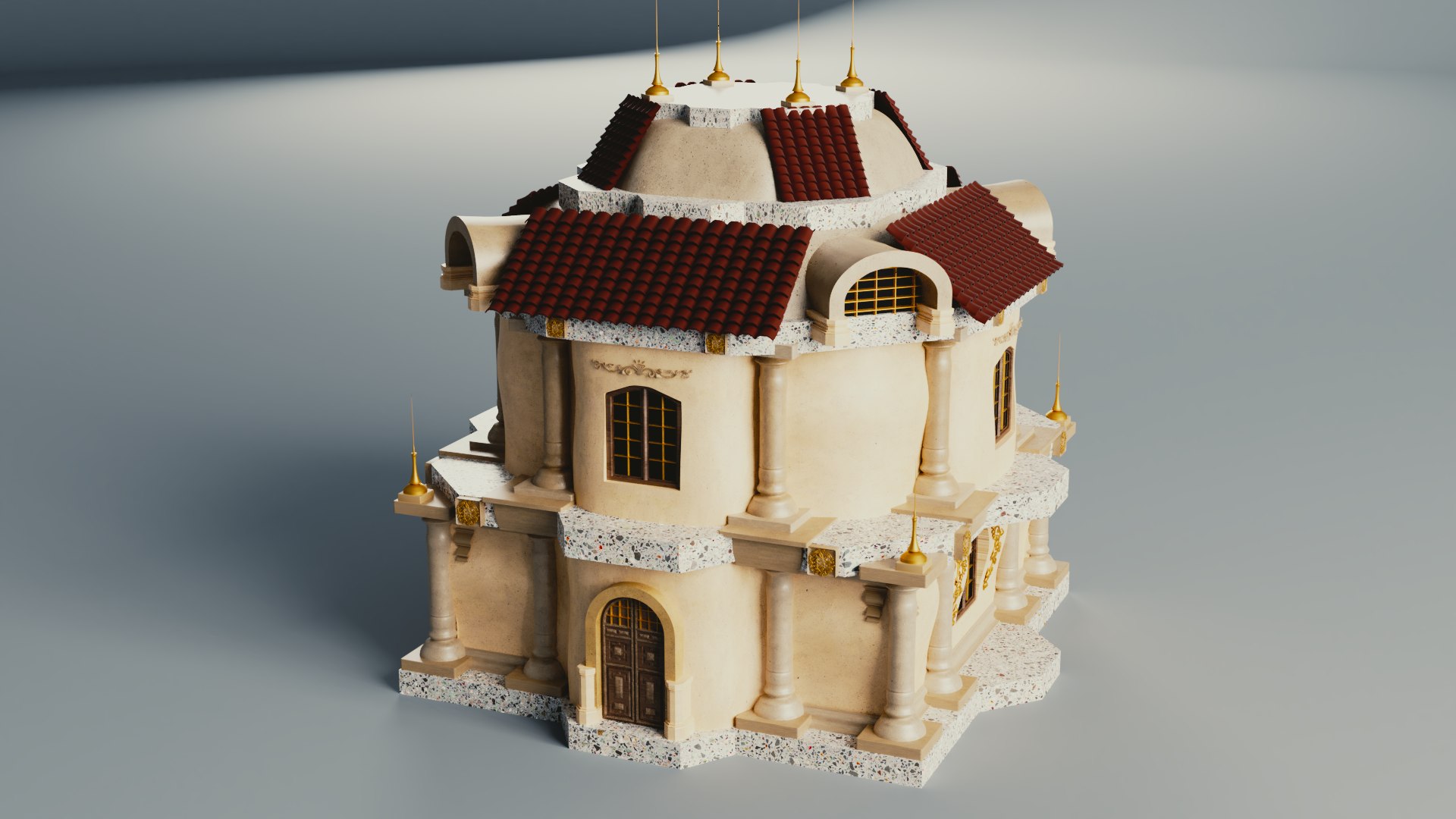 3D Baroque House 0 3 - TurboSquid 1435284