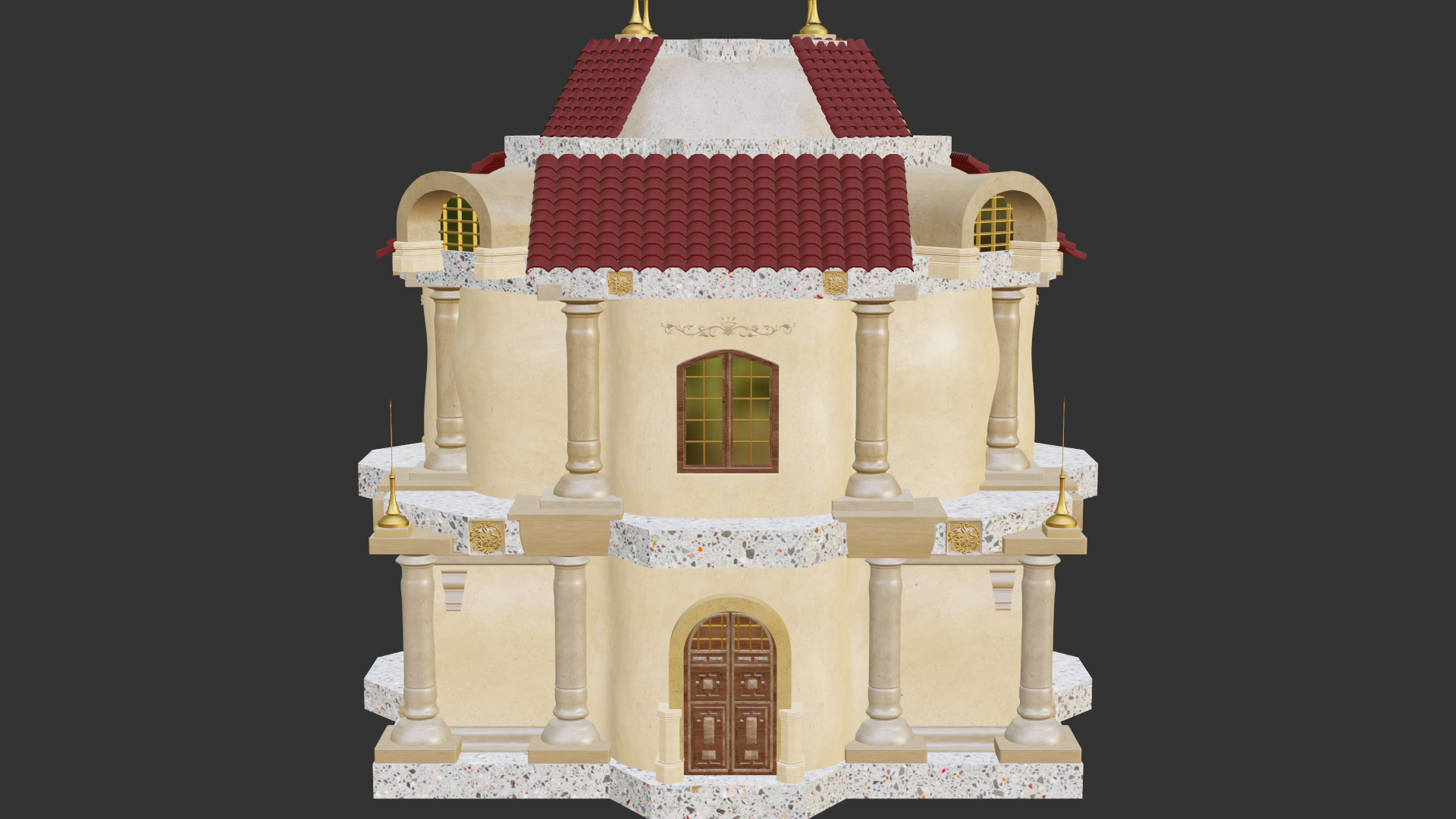 3D Baroque House 0 3 - TurboSquid 1435284