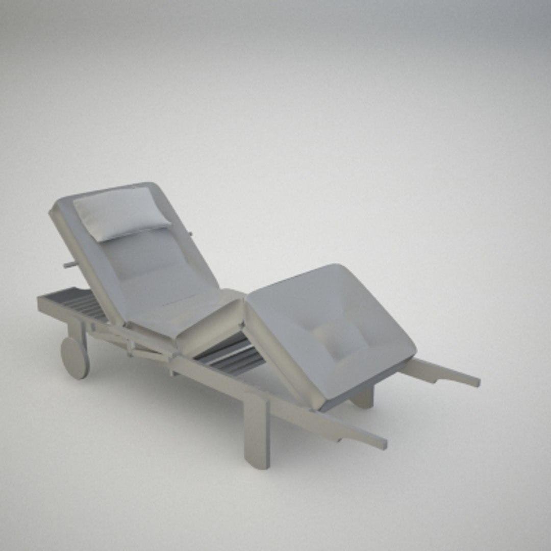 Chaise Longue 3d Model
