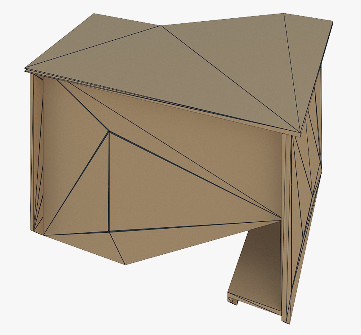 3D Computer Table - TurboSquid 1302477