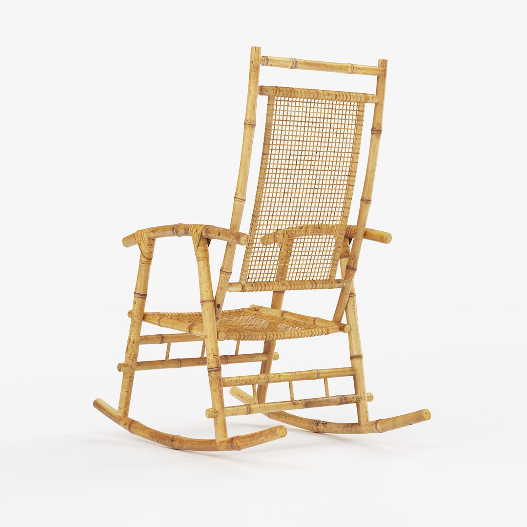 Max Bamboo Rocking Chair