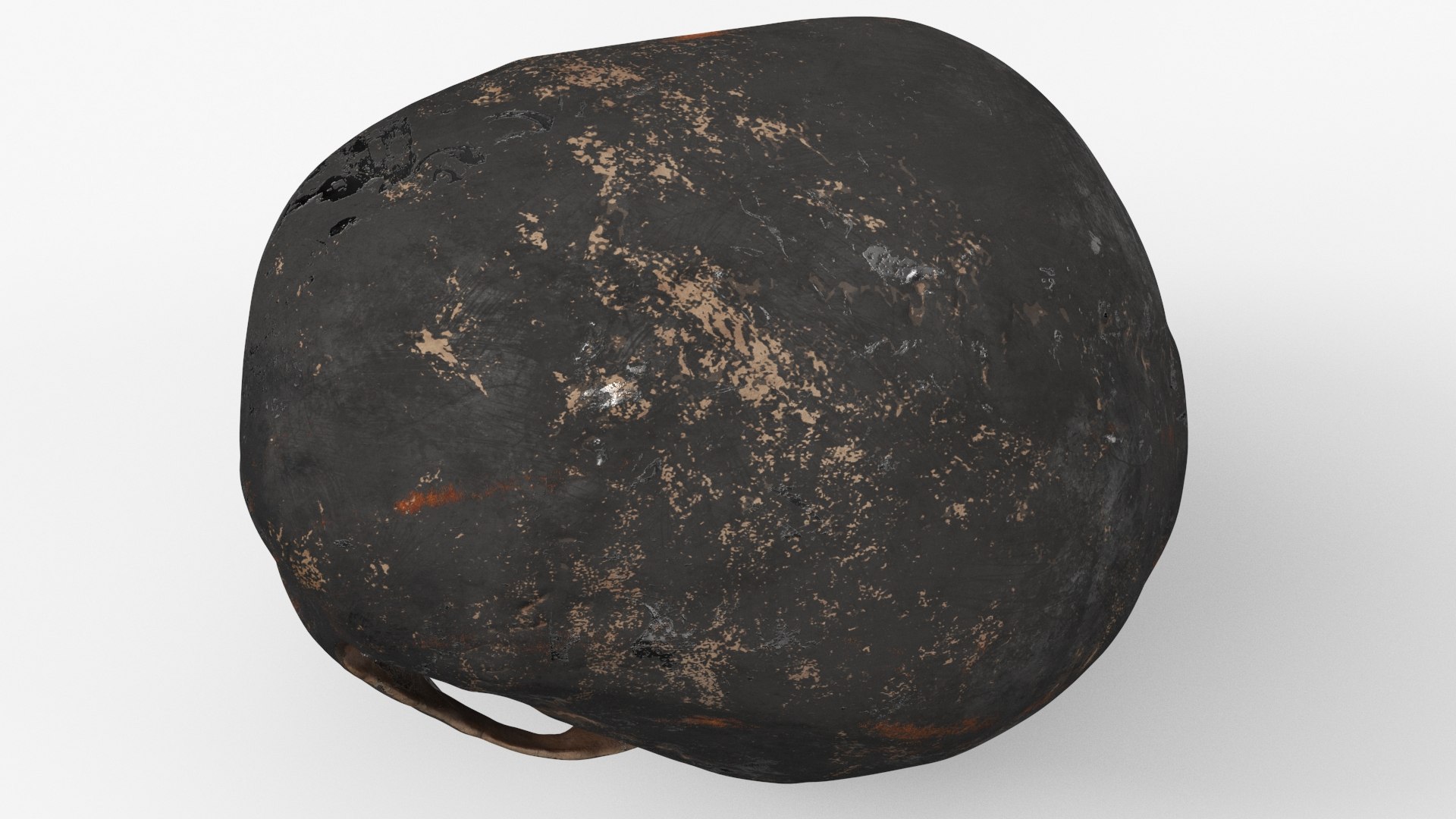 Human Skull Sci-fi Iron A 3D Model - TurboSquid 1985682