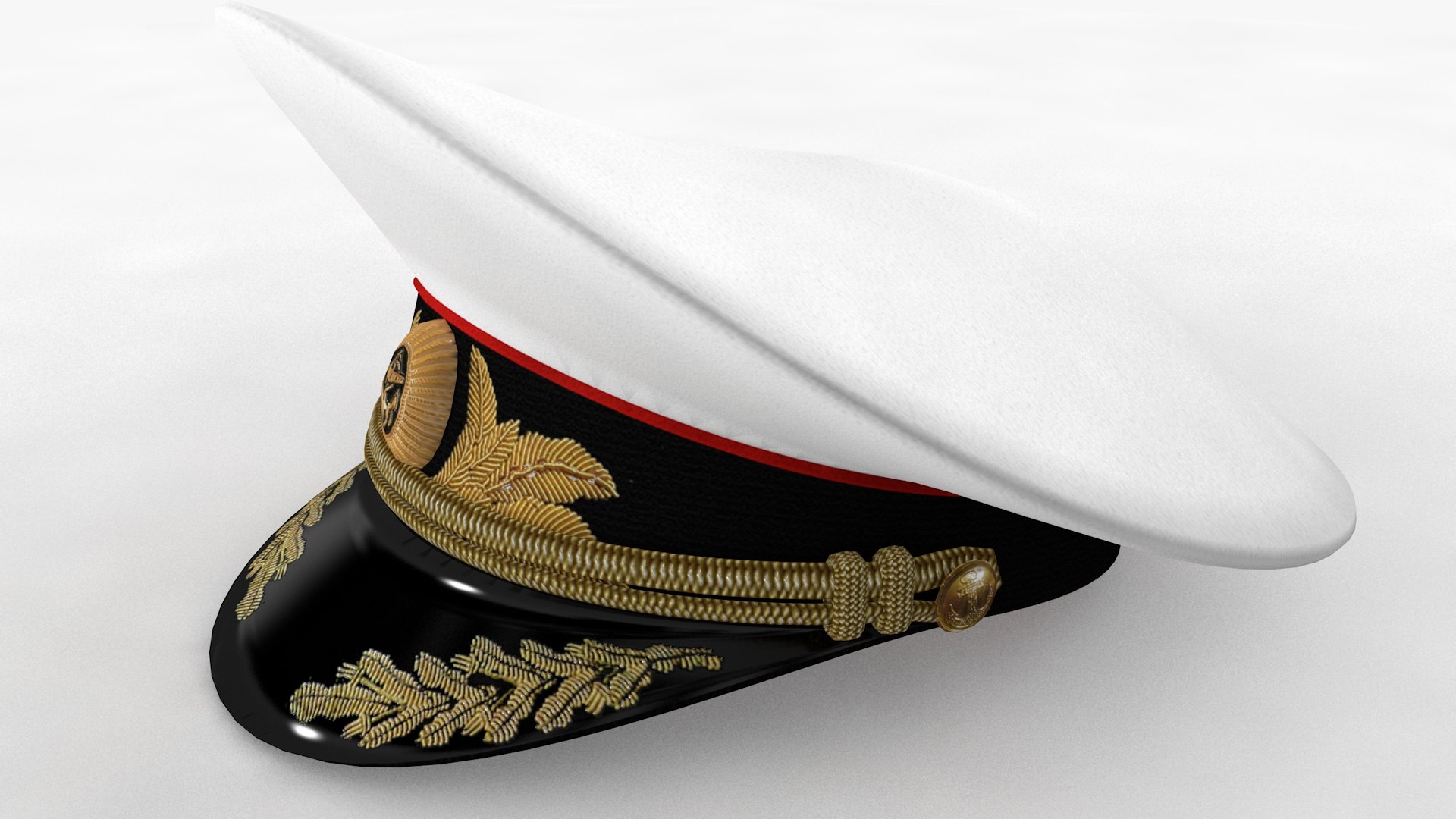 Captain Hat Cap 3D - TurboSquid 1647792