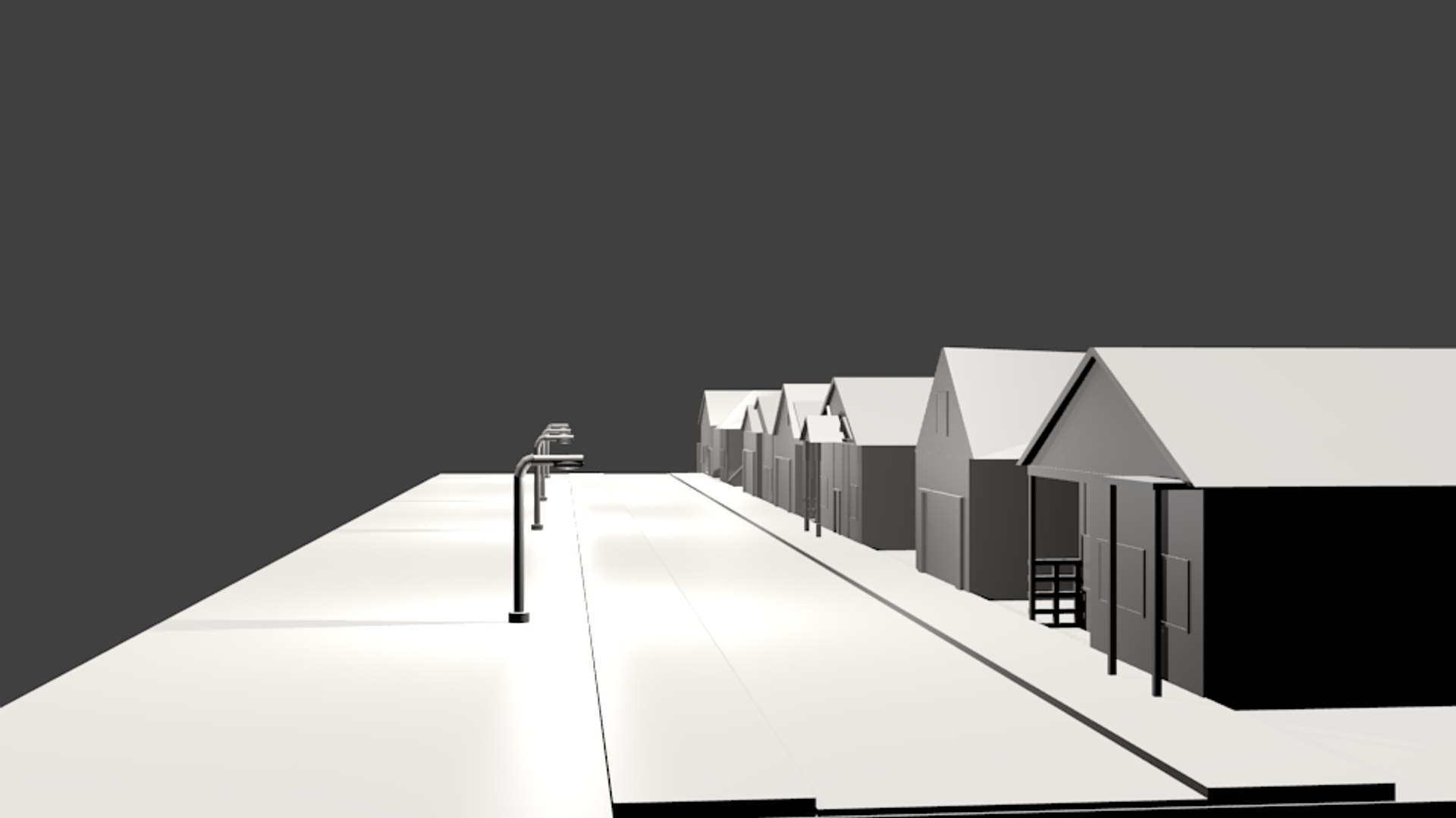 3d 10 House Pack Model