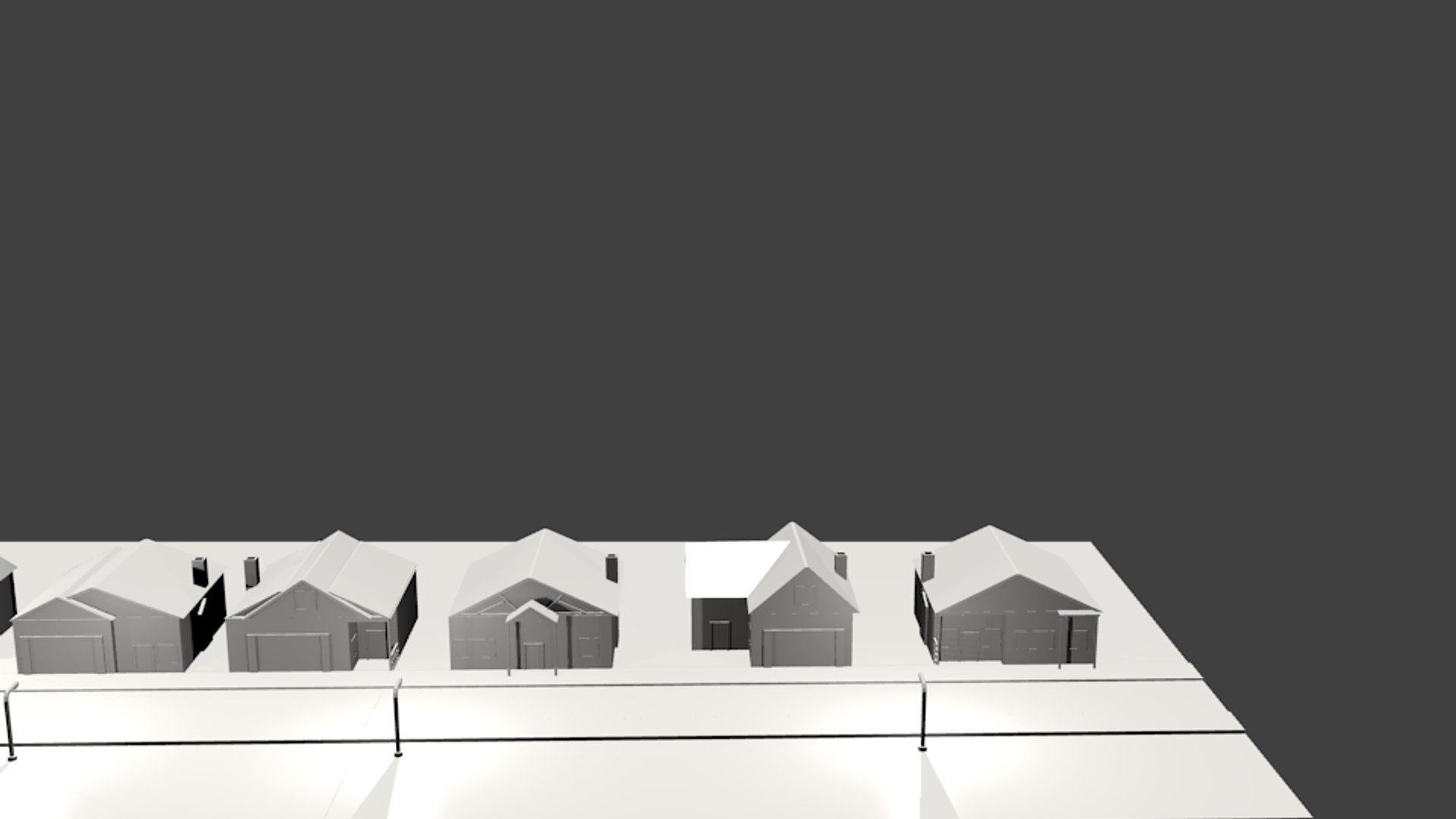 3d 10 House Pack Model