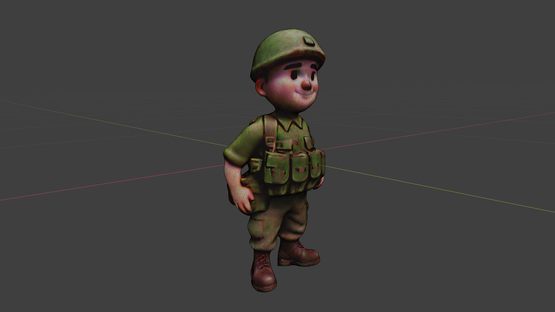 WW2 Soldier 3D - TurboSquid 2127602