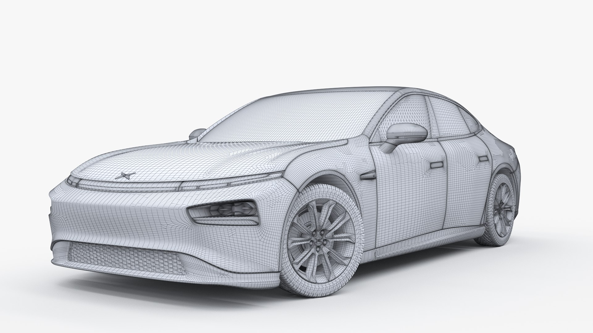 Xiaopeng P7 3D model - TurboSquid 1970688