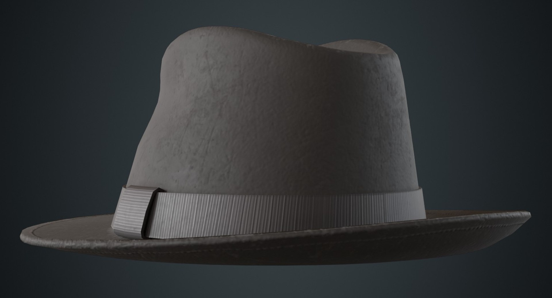 3D Fedora Hat 1b Model - TurboSquid 1377091