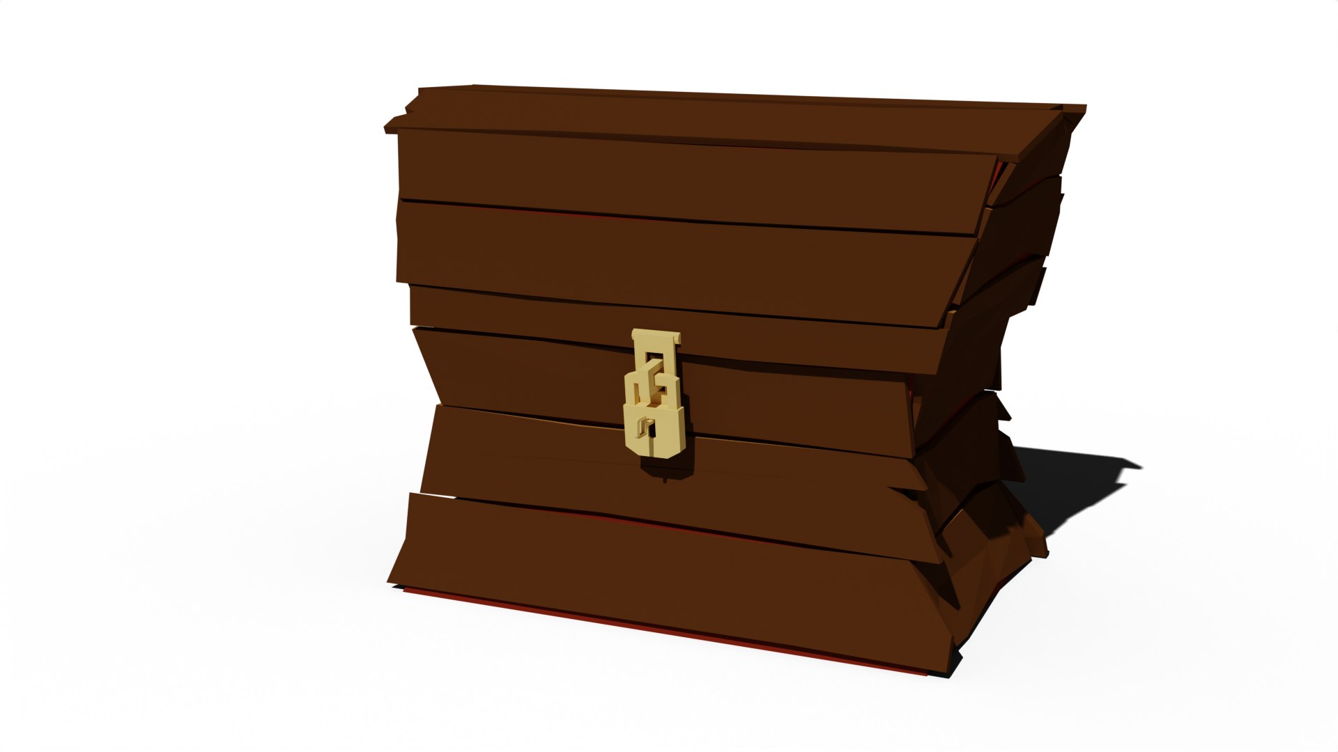 Chest Low Poly Ready For Game Model - TurboSquid 2126253