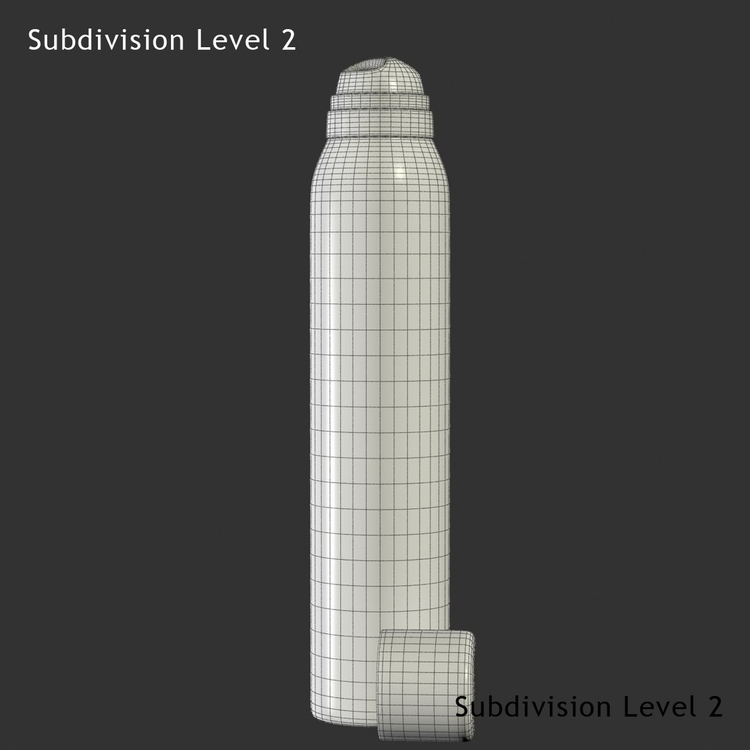 3d Model Visualizing Generic Spray