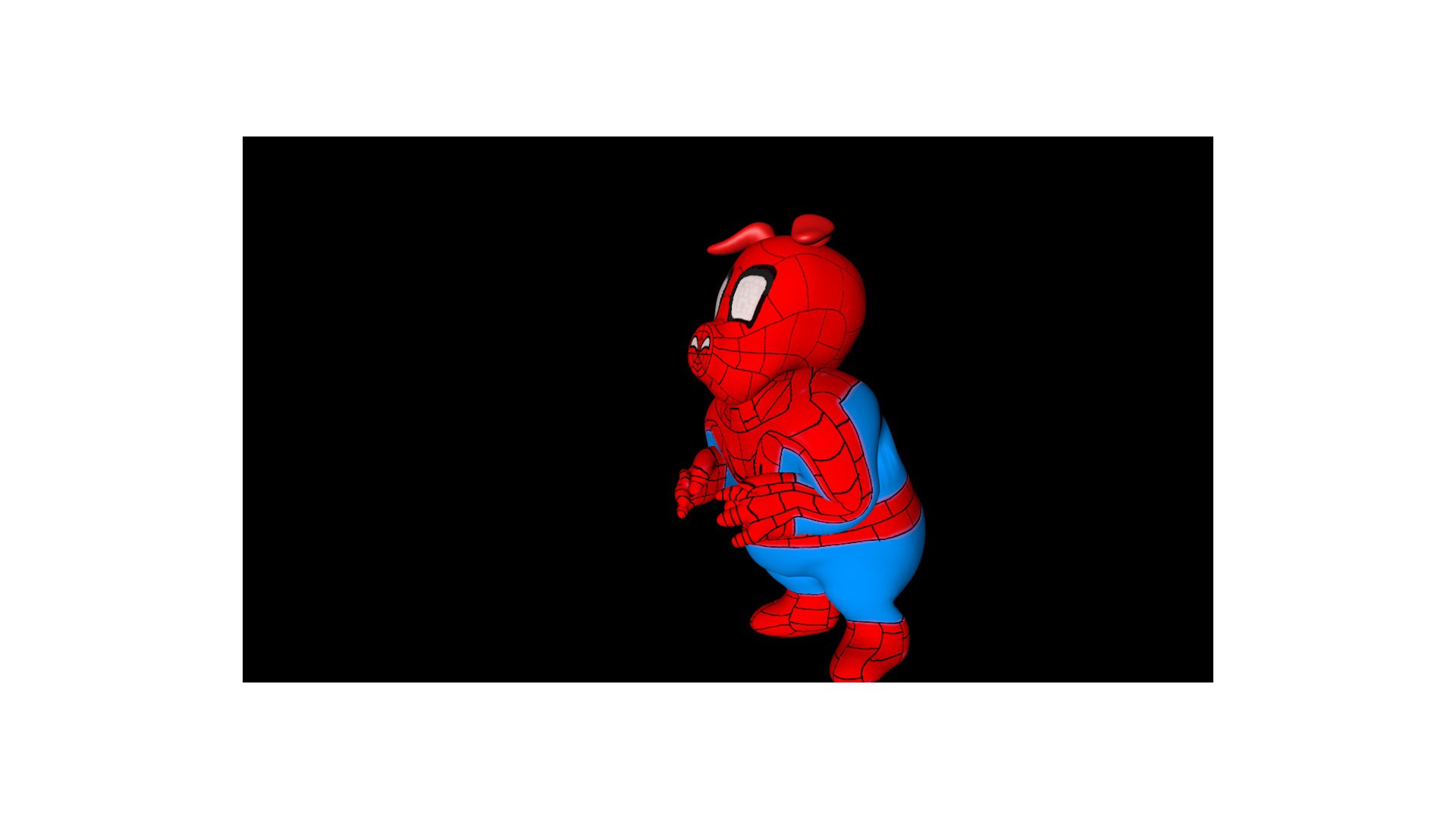 Spider-Ham 3D - TurboSquid 1945793