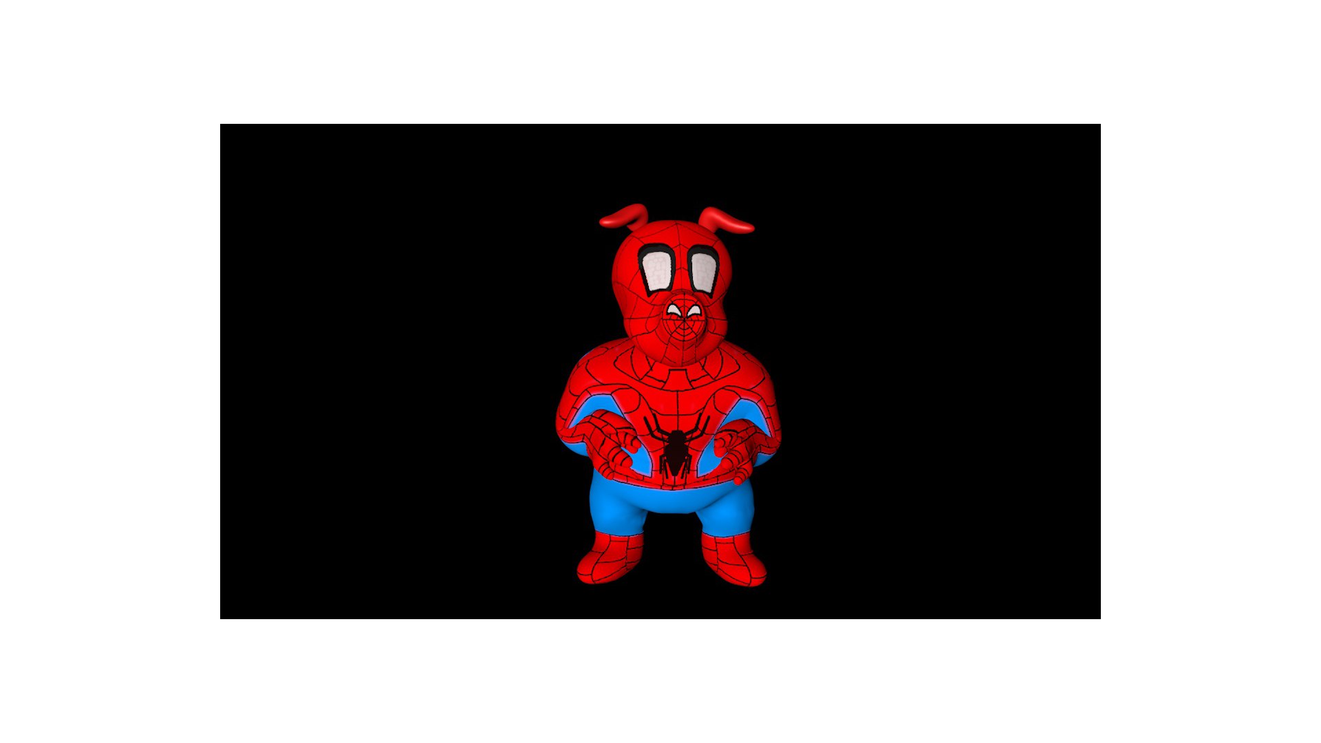 Spider-Ham 3D - TurboSquid 1945793