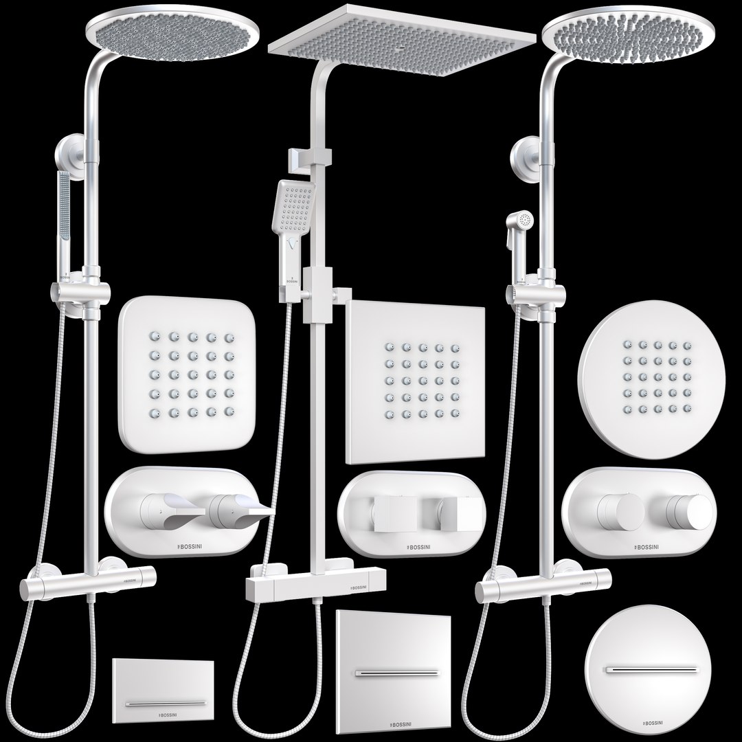 Bossini Faucet Set 3D - TurboSquid 1985457