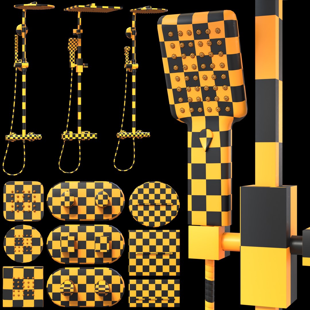 Bossini Faucet Set 3D - TurboSquid 1985457