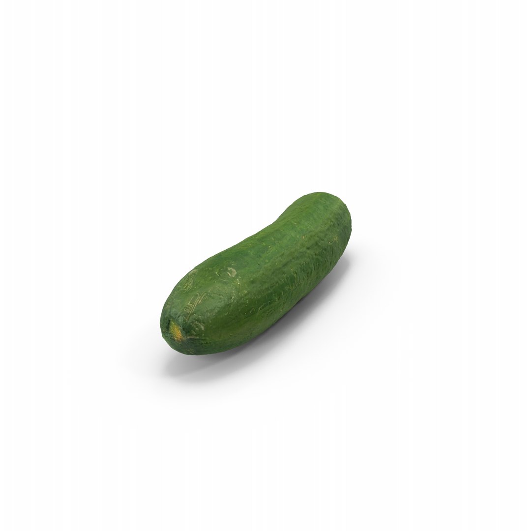 3D Cucumber Model - TurboSquid 2397916