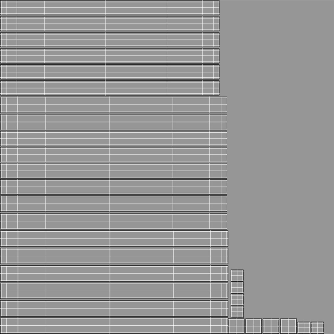 3D White Fence - TurboSquid 2123483