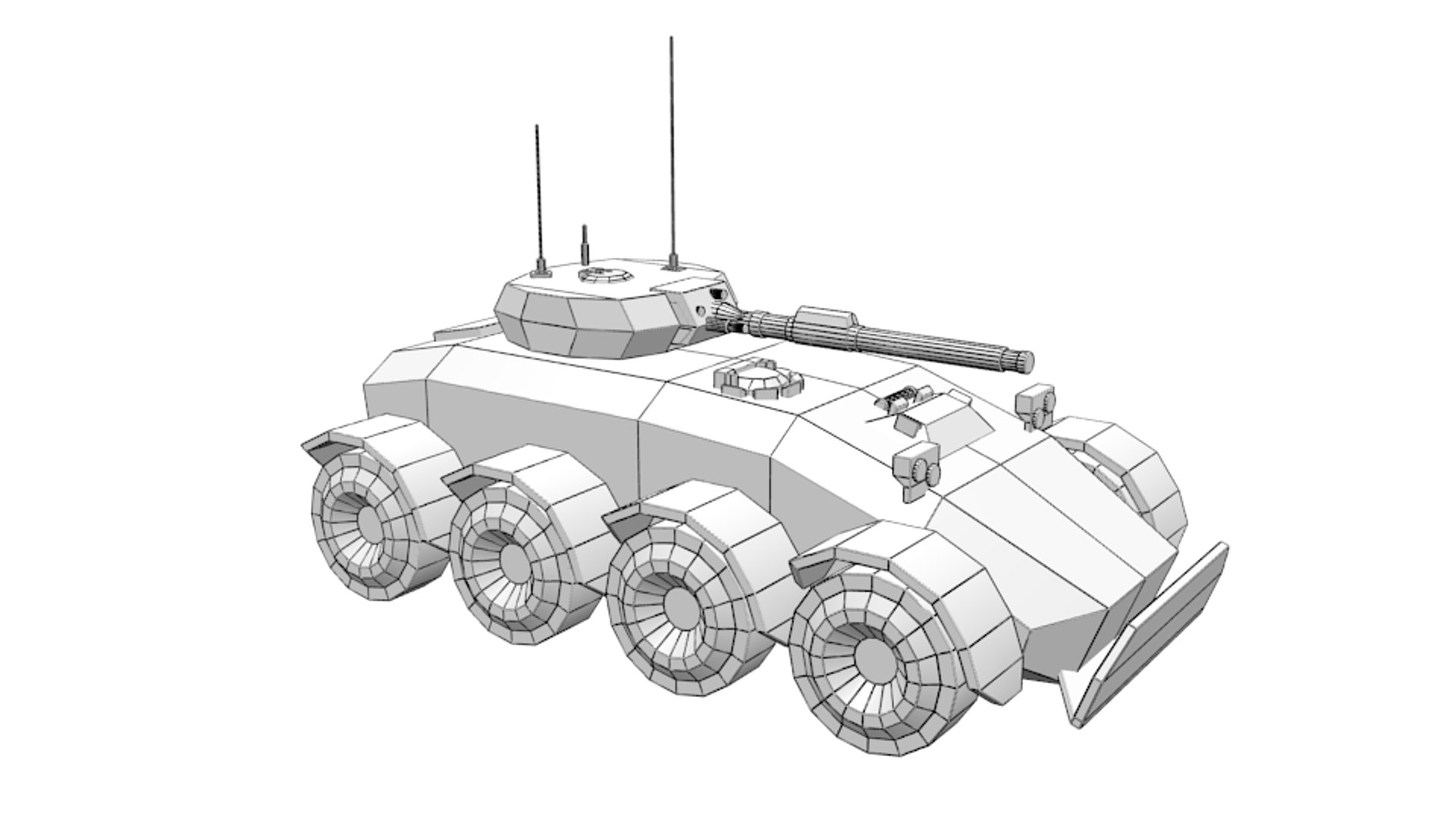 Apc Tank Model - TurboSquid 1437201