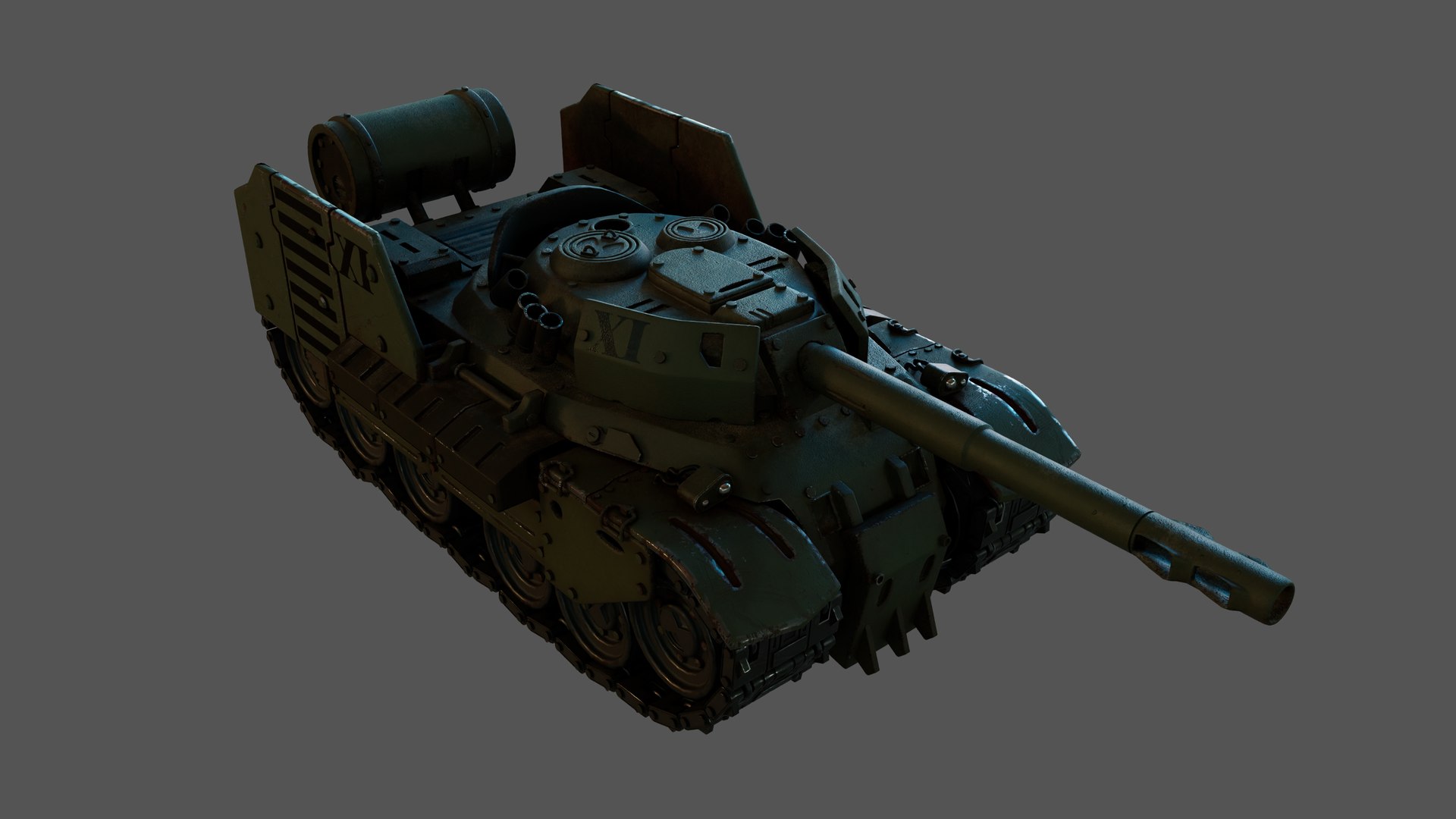 Military Tank Model - TurboSquid 2349521
