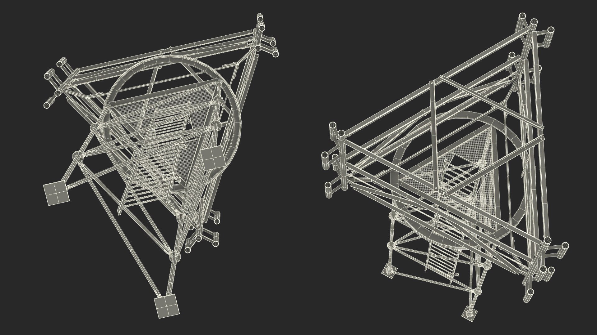 Observation Tower On Roof 3D Model - TurboSquid 2274485