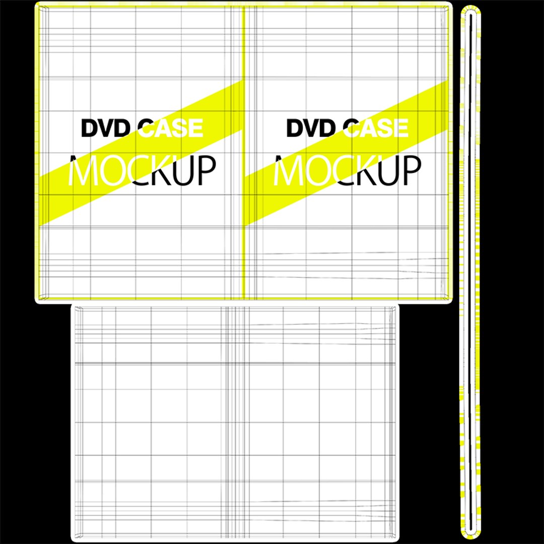 DVD Case 3D model - TurboSquid 1851040