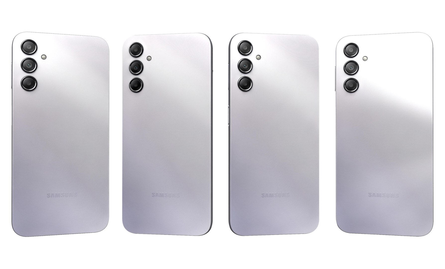 Samsung Galaxy A14 5G Silver 3D Model - TurboSquid 2011781