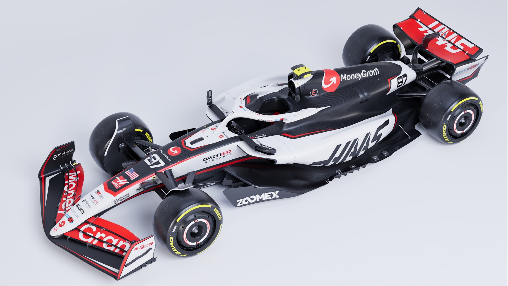 F1 2025 Haas VF-25 Formula 1 Race Car 3D Model - TurboSquid 2390795