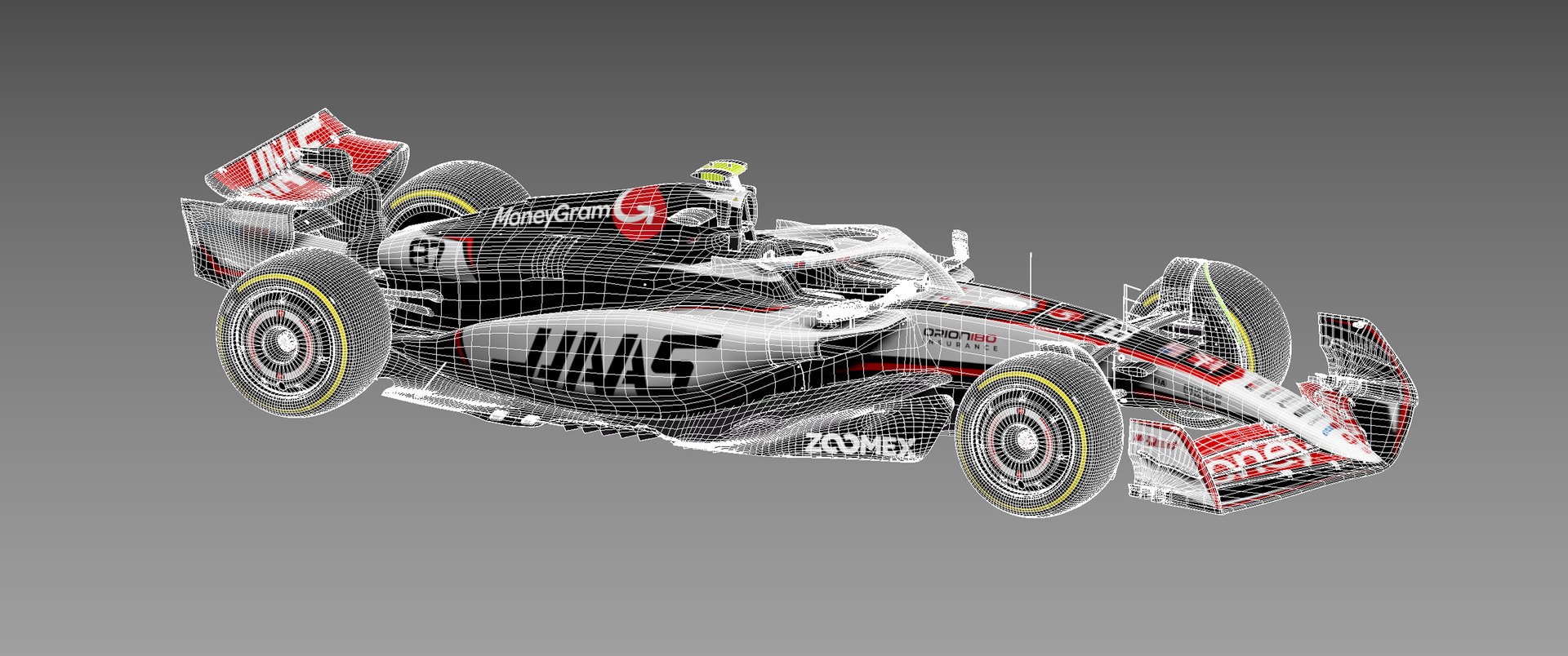 F1 2025 Haas VF-25 Formula 1 Race Car 3D Model - TurboSquid 2390795