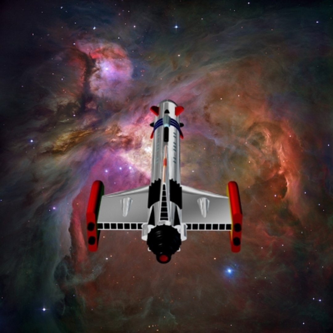 3d Fireball Xl5 Rocket Ships