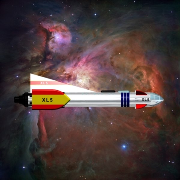 3d fireball xl5 rocket ships