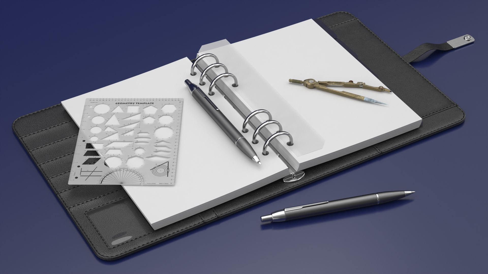 3D Sketchpad With Measuring Tool Model - TurboSquid 2422715