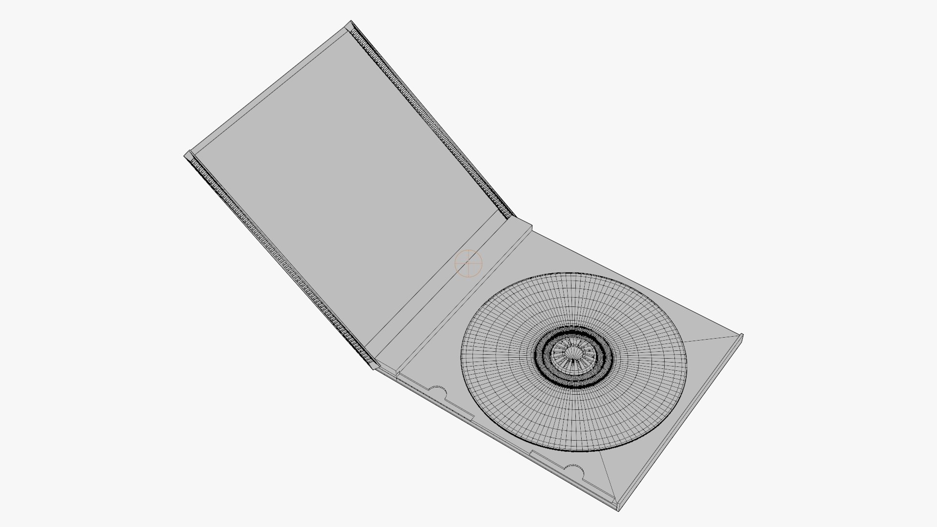 Basic CD Case - Geometry Only No Textures No Materials 3D - TurboSquid ...