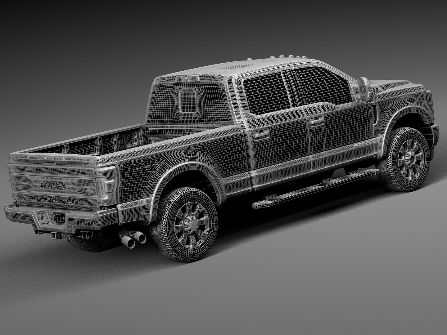 Super 2017 Duty 3d Model