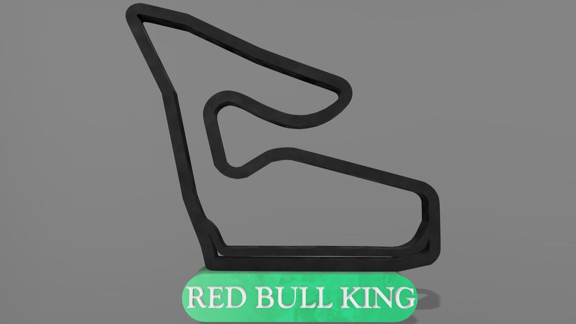 modelo 3d F1 Red Bull Racing Track Decor STL File Autodesk Fusion 360 ...