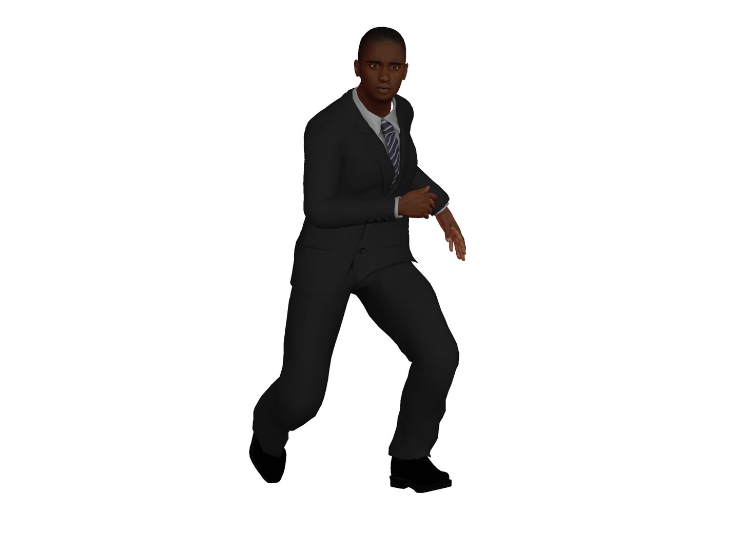 3d Adult African American Black Male Turbosquid 1528058