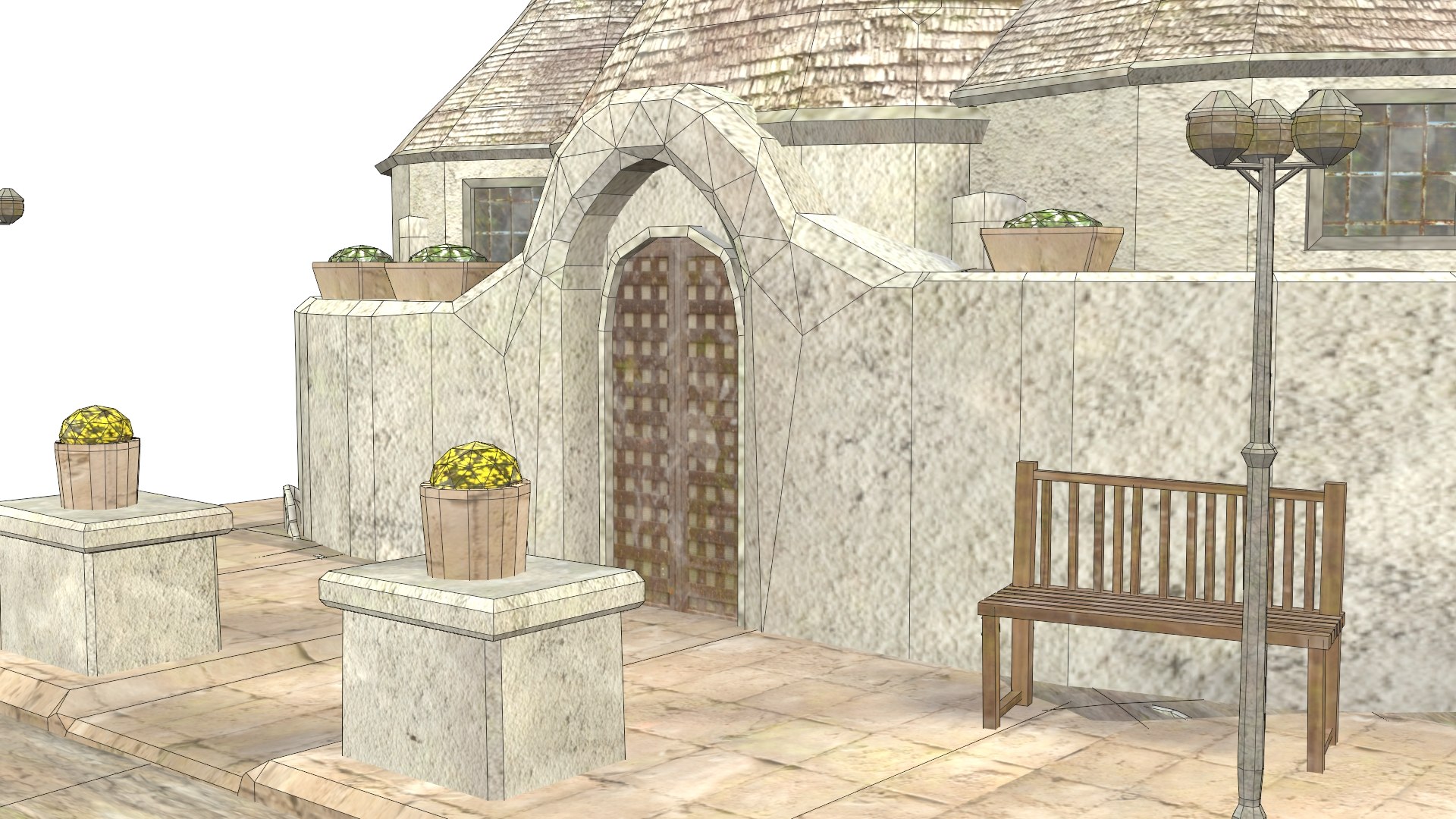 3D - Trulli House South - TurboSquid 1603455